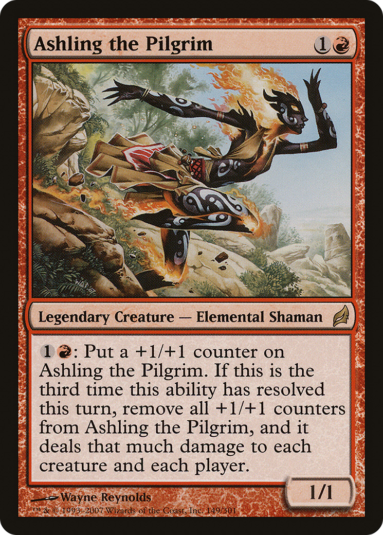 MAGIC: THE GATHERING - Ashling the Pilgrim (LRW-149) - Lorwyn Foil ...