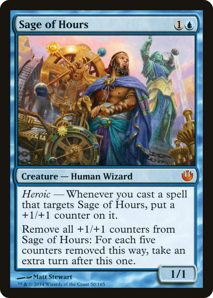 MAGIC: THE GATHERING - Sage of Hours (JOU-050) - Journey into Nyx – The ...